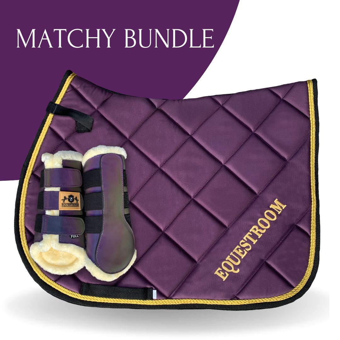 Why We Love Purple: The Elegance and Charm of Purple Horse Tack ...