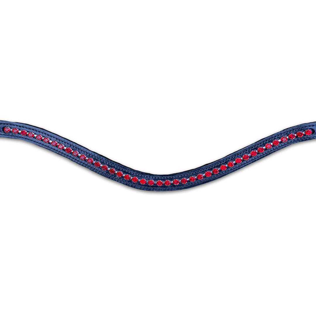 Ruby Red Crystal Browband – Equestroom